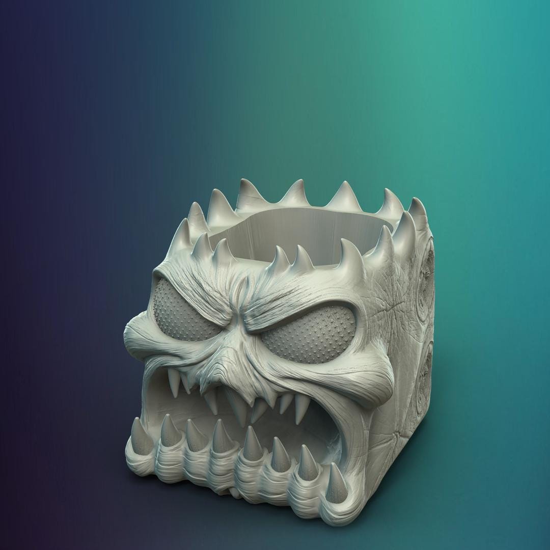 Demon Ashtray 3D Printable STL File - Etsy