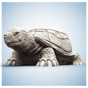 Turtle Animal Planter - STL Format 3D Printable Ready File - Etsy