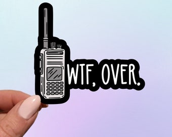 Walkie Talkie Walking and Talking Sticker - Etsy
