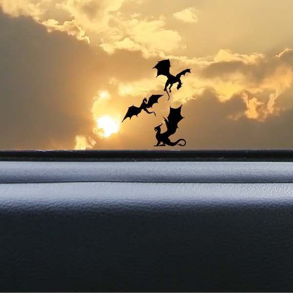 Dragon Tiny Decals - Etsy