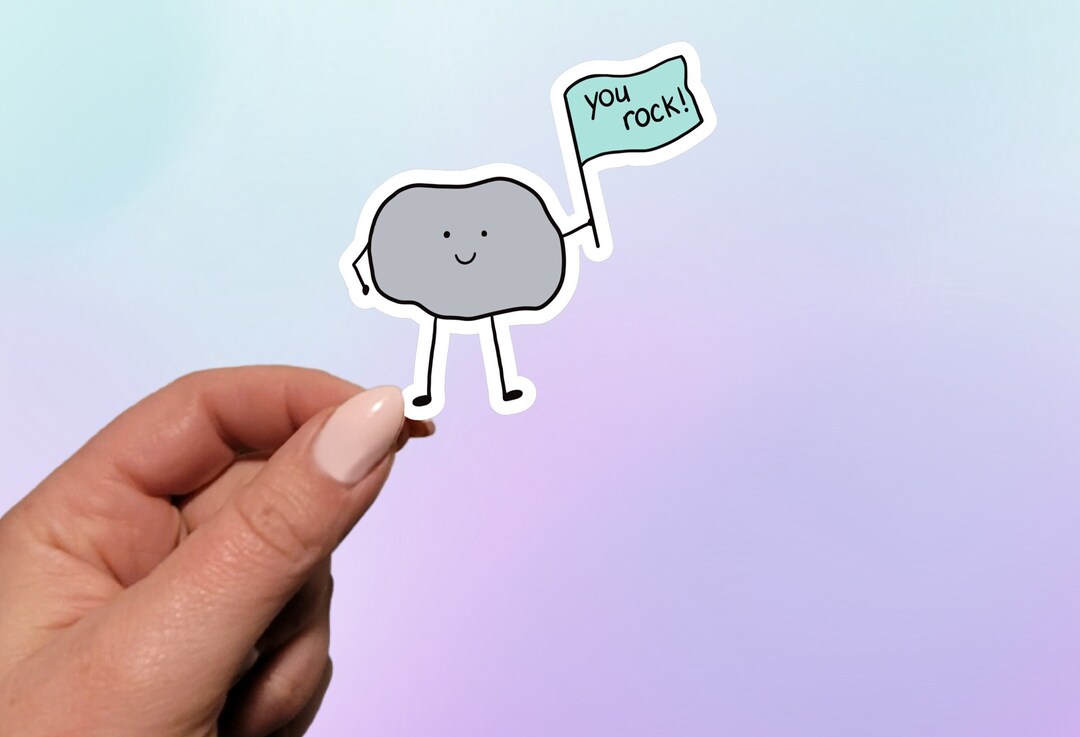 You Rock Sticker | Funny Sticker | Funny Motivational Sticker | Laptop ...
