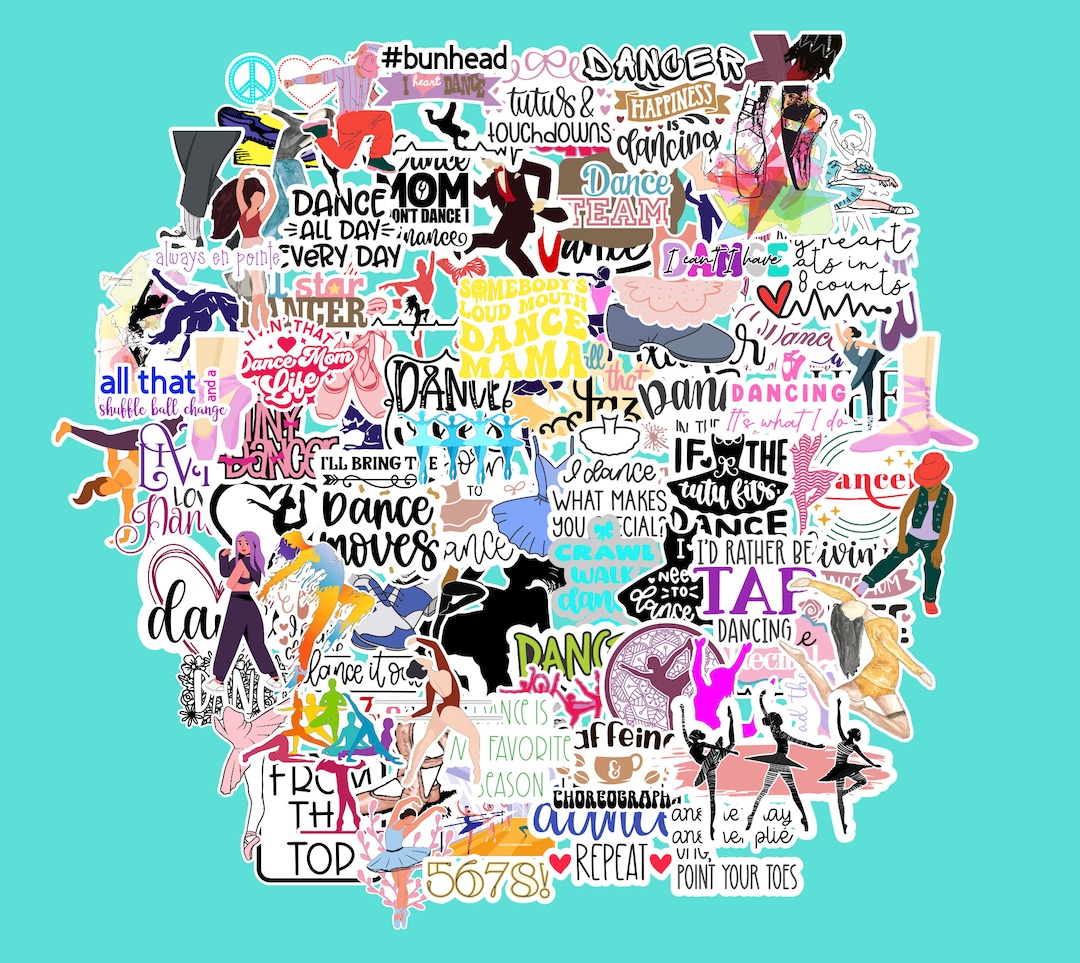 Dancer Sticker Pack | Dance Life Sticker Pack | Tap Dance | Ballet ...