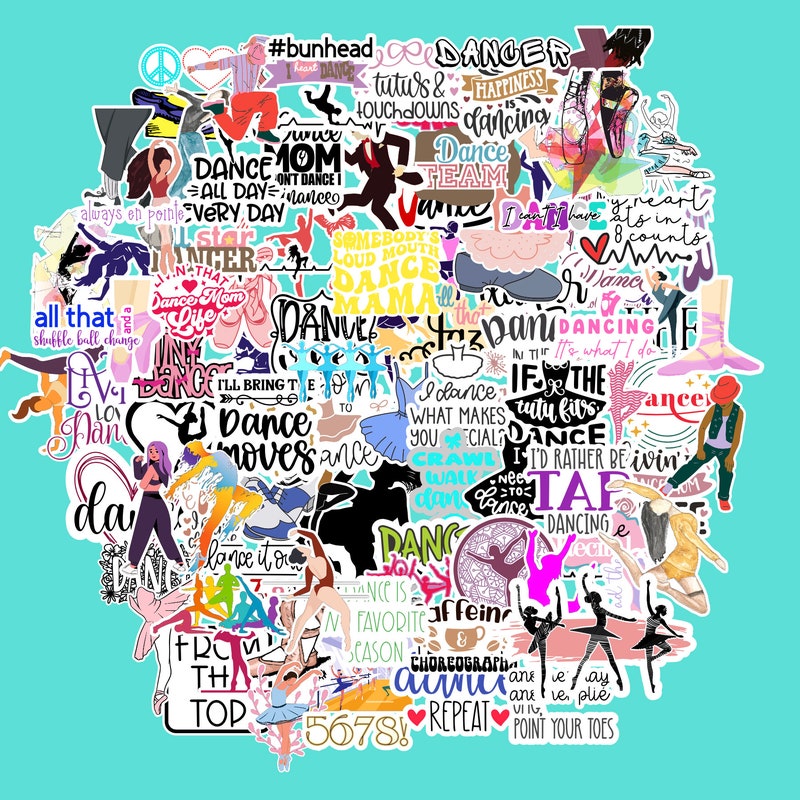 Dance Stickers - Etsy