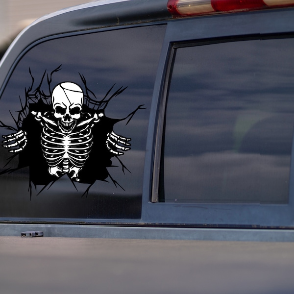 Skeleton Decal - Etsy