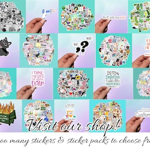 Pickle Sticker Pack | Stickers | Stickers for Laptop | Water Bottle ...