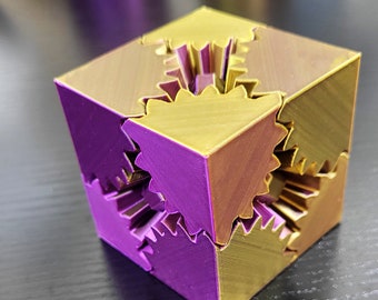 Vortex Gear Cube Fidget and Stress Relief Desk Toy Goings Innovations ...