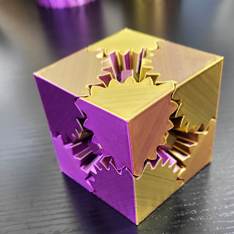 Stress Relief Cube - Etsy