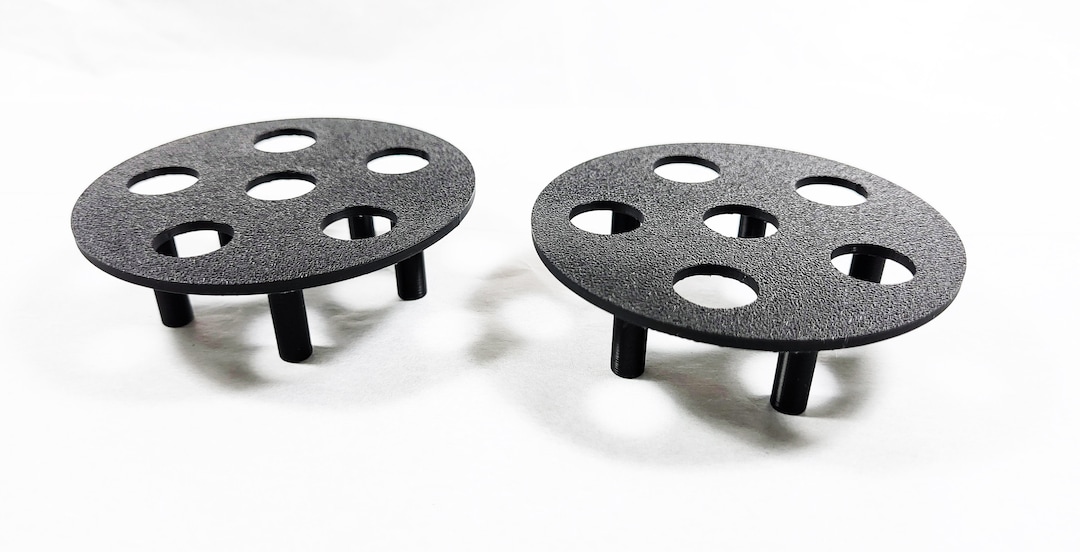 Round Coral Frag Holder With 6 Slots Coral Frag Rack Printed With Reef ...