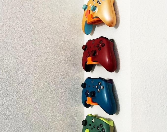 Rustic Black Video Game Controller Display, Holder, Organizer. on ...