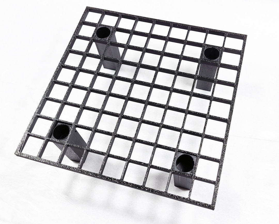 Egg Crate Coral Frag Rack With Removable Legs - Holds 25 Frags - Etsy