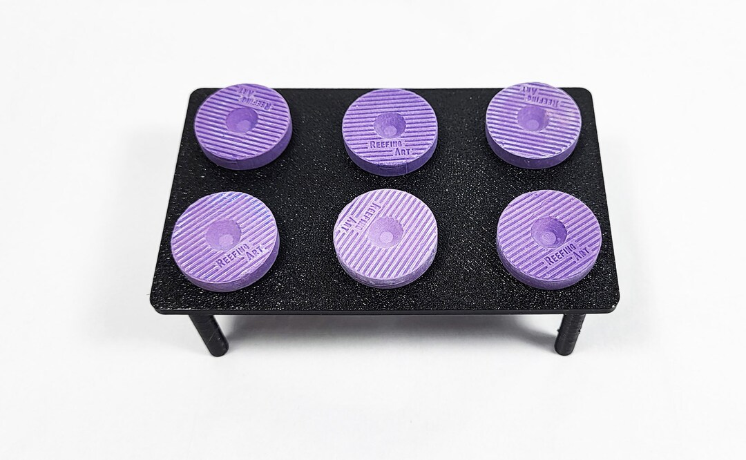 Coral Frag Rack Holder - Rectangular Shape With 6 Slots | Printed With ...