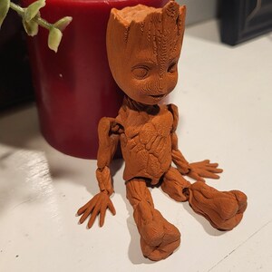 Little Groot, Articulated Fidget Toy Decoration - Etsy