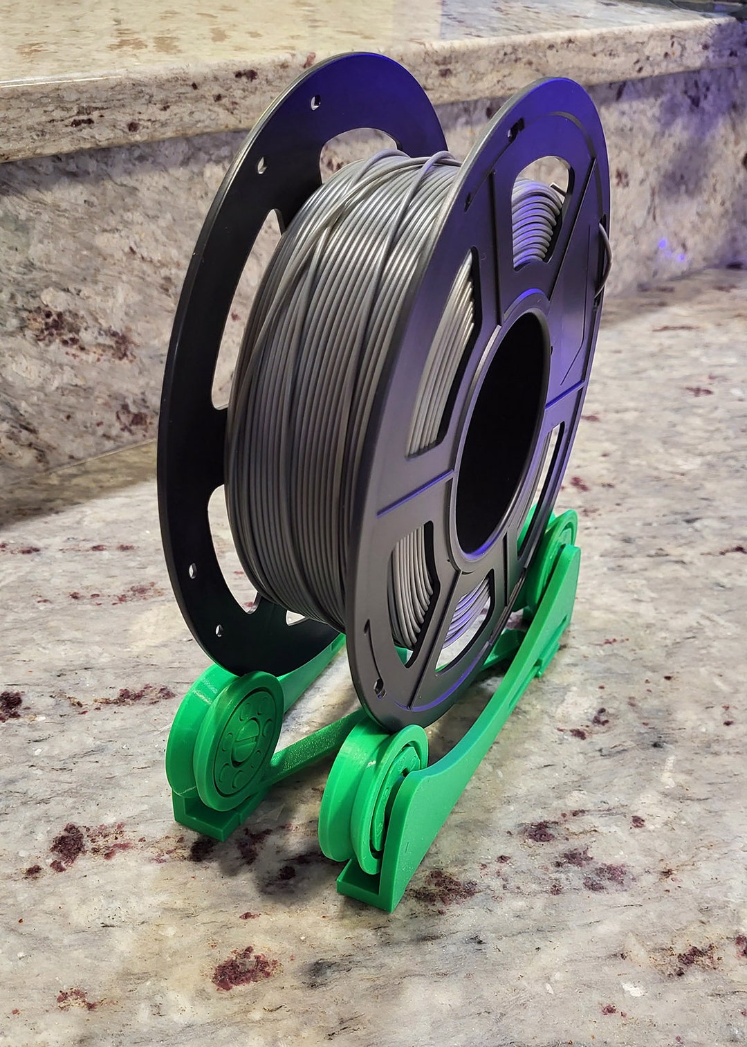 Filament Spool Holder, 3D Printed Spool Holder, Compact Spool Holder ...