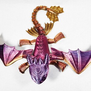 Toothless Baby 3D Dragon Articulated Fidget Toy Decoration - Etsy