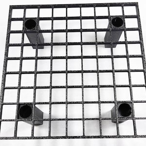 Egg Crate Coral Frag Rack With Removable Legs - Holds 25 Frags - Etsy