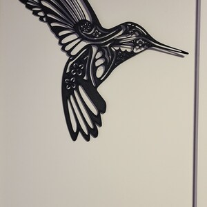 Hummingbird Wall Art | Home Décor 3D Printed | Housewarming Gift - Etsy