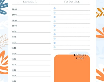 Minimal to Do List Printable Simple Tasks List Template - Etsy