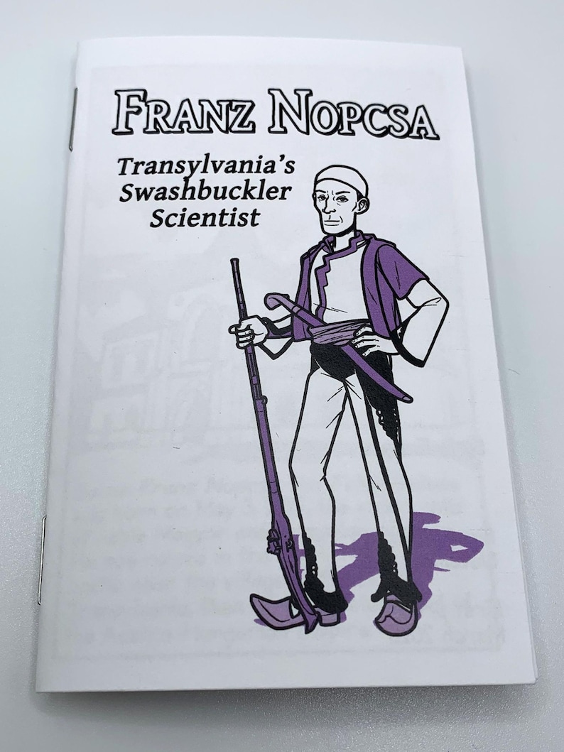 Franz Nopcsa Mini Comic - Etsy