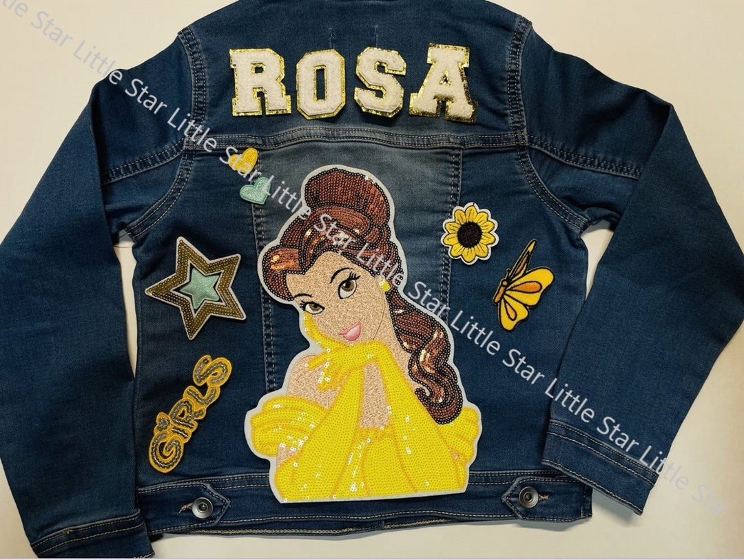 Girls Custom Jackets / Princess Jackets Theme / Disney Jackets ...