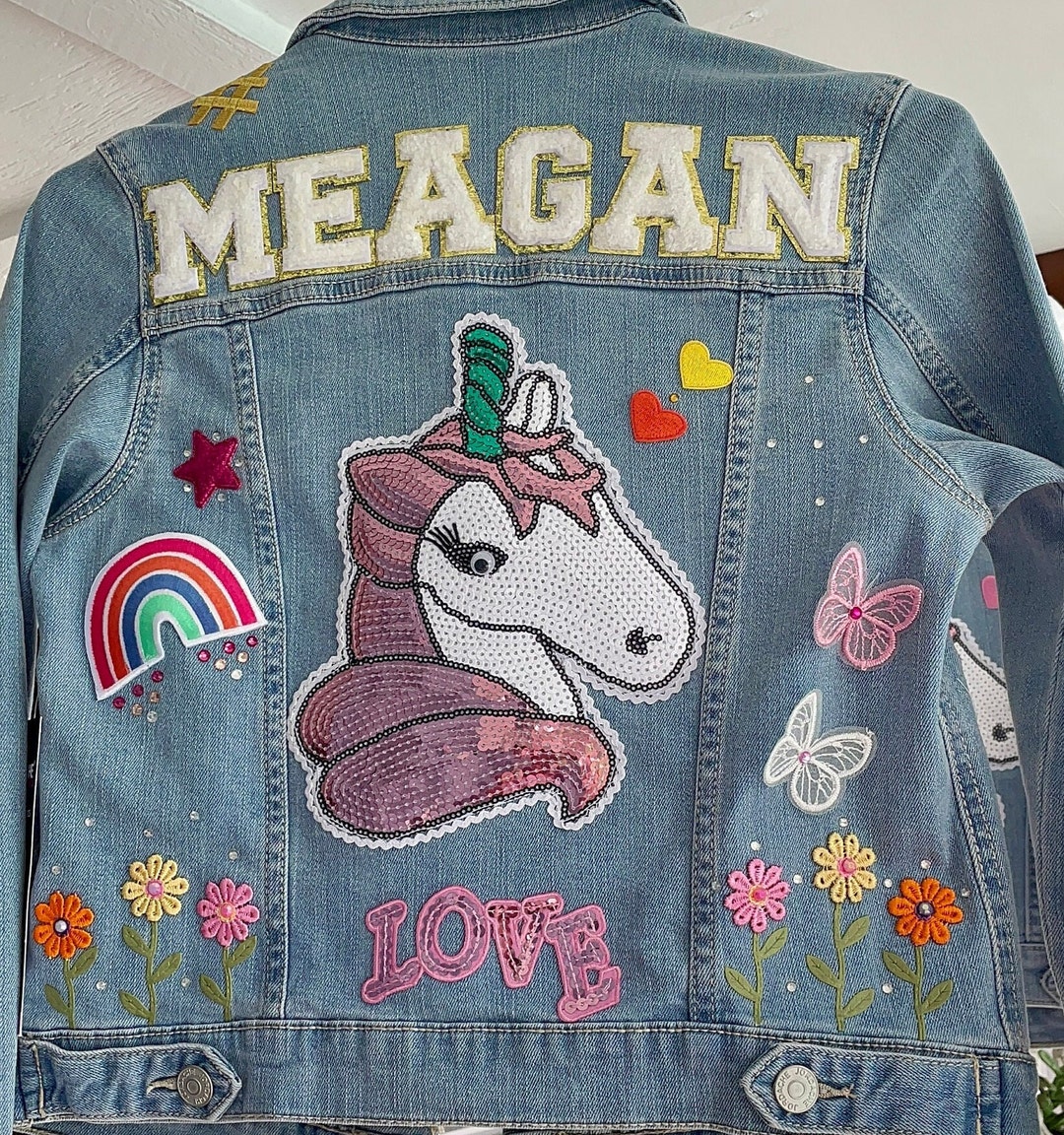 Unicorns / Rainbows / Princesses and More Child Custom Jackets, Sequim ...