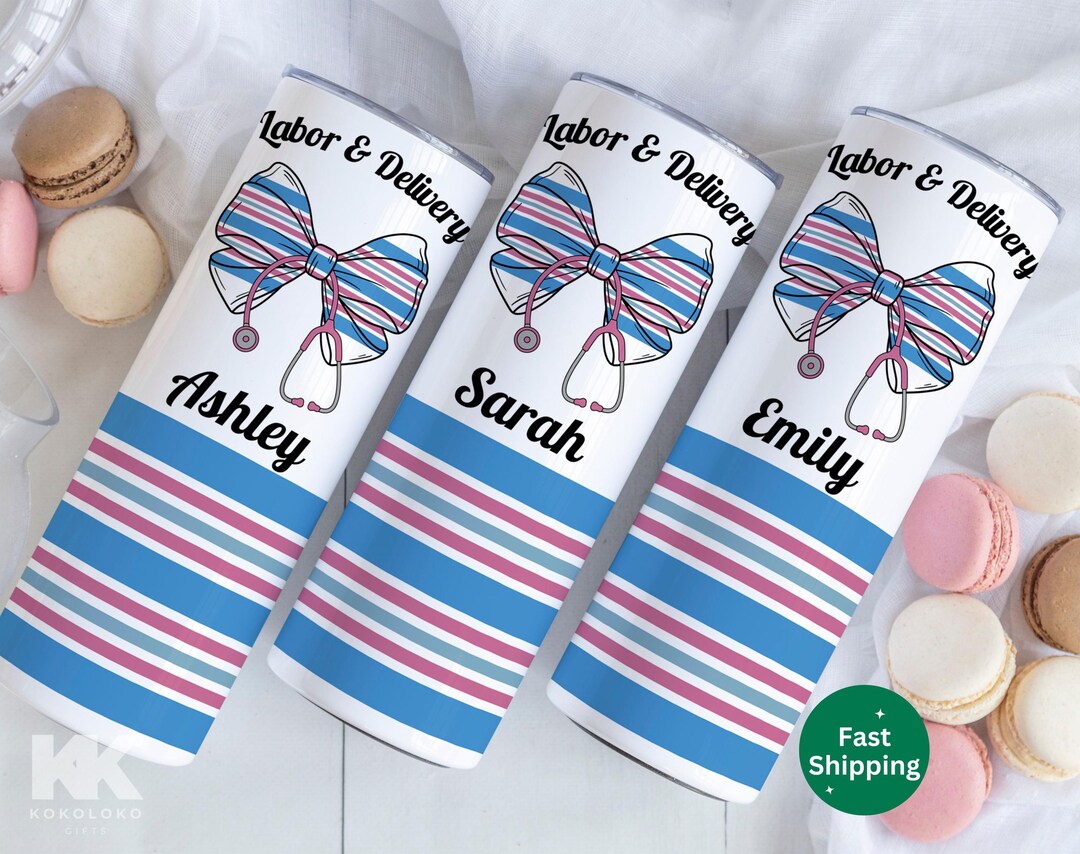 Personalized NICU Nurse Tumbler Labor and Delivery Gift for Nurse ...