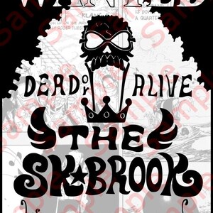 Brook Wanted Poster SVG PNG - Etsy