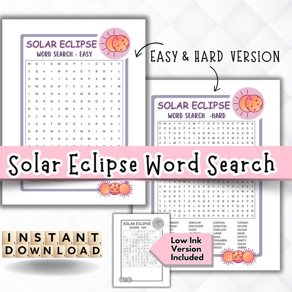 Solar Eclipse 2024 - Etsy