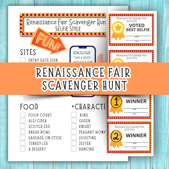 Renaissance Scavenger Hunt Imma Drop More Details Tomorrow Night