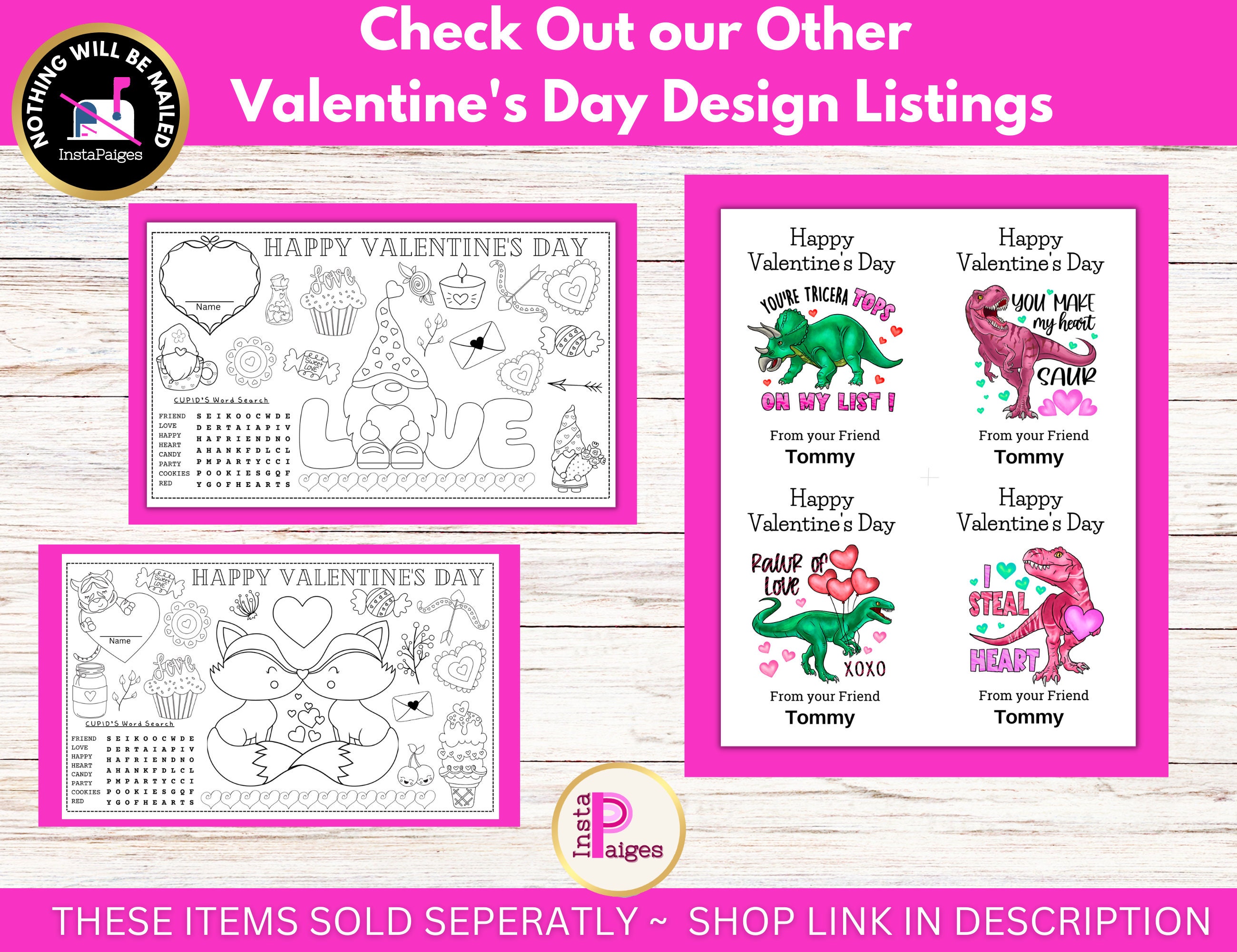 Teacher Valentine Cards / Printable Valentine Cards for Teacher ...
