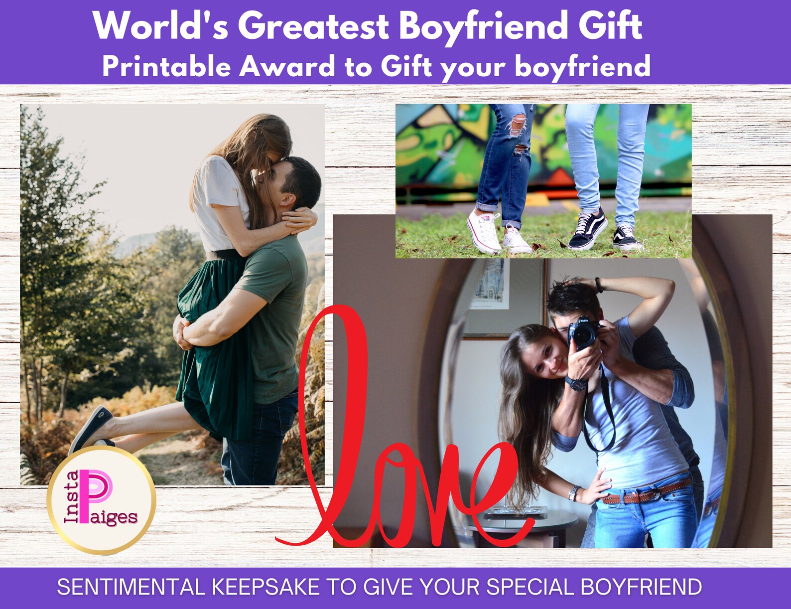 World's Greatest Boyfriend Award Certificate, 6 Month Anniversary ...
