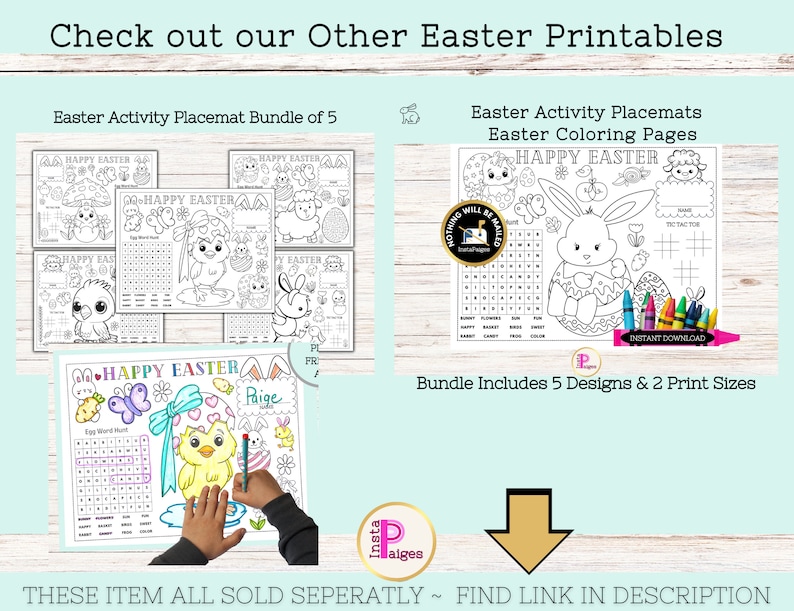 Easter Egg Coloring Contest Easter Coloring Pages Class - Etsy