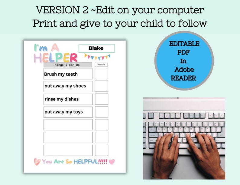 Reward Chart for Kids, Good Behavior Chart, Gentle Parenting, Positive ...