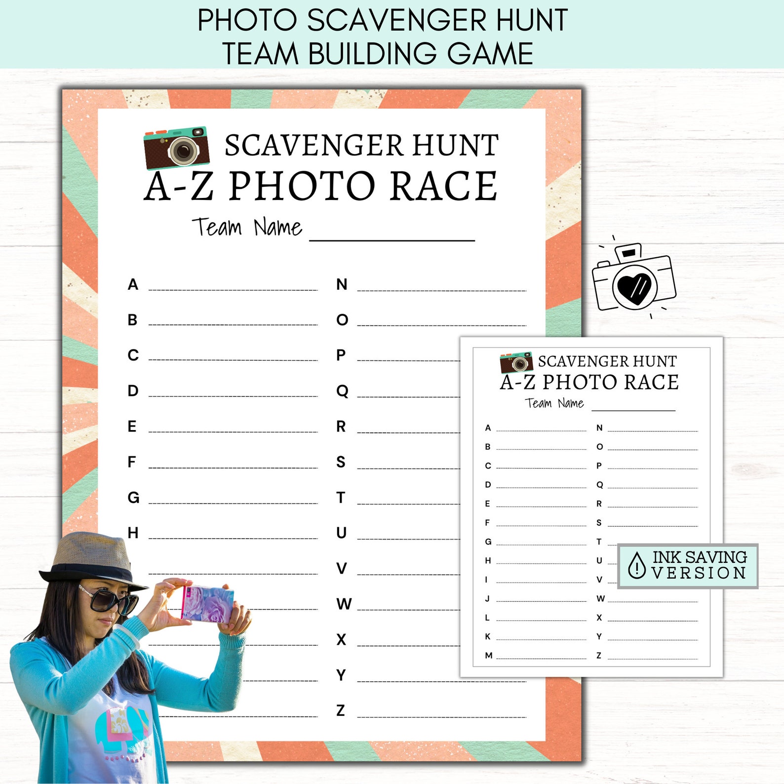 Photo Scavenger Hunt, Team Building Activities, Family Reunion Games ...
