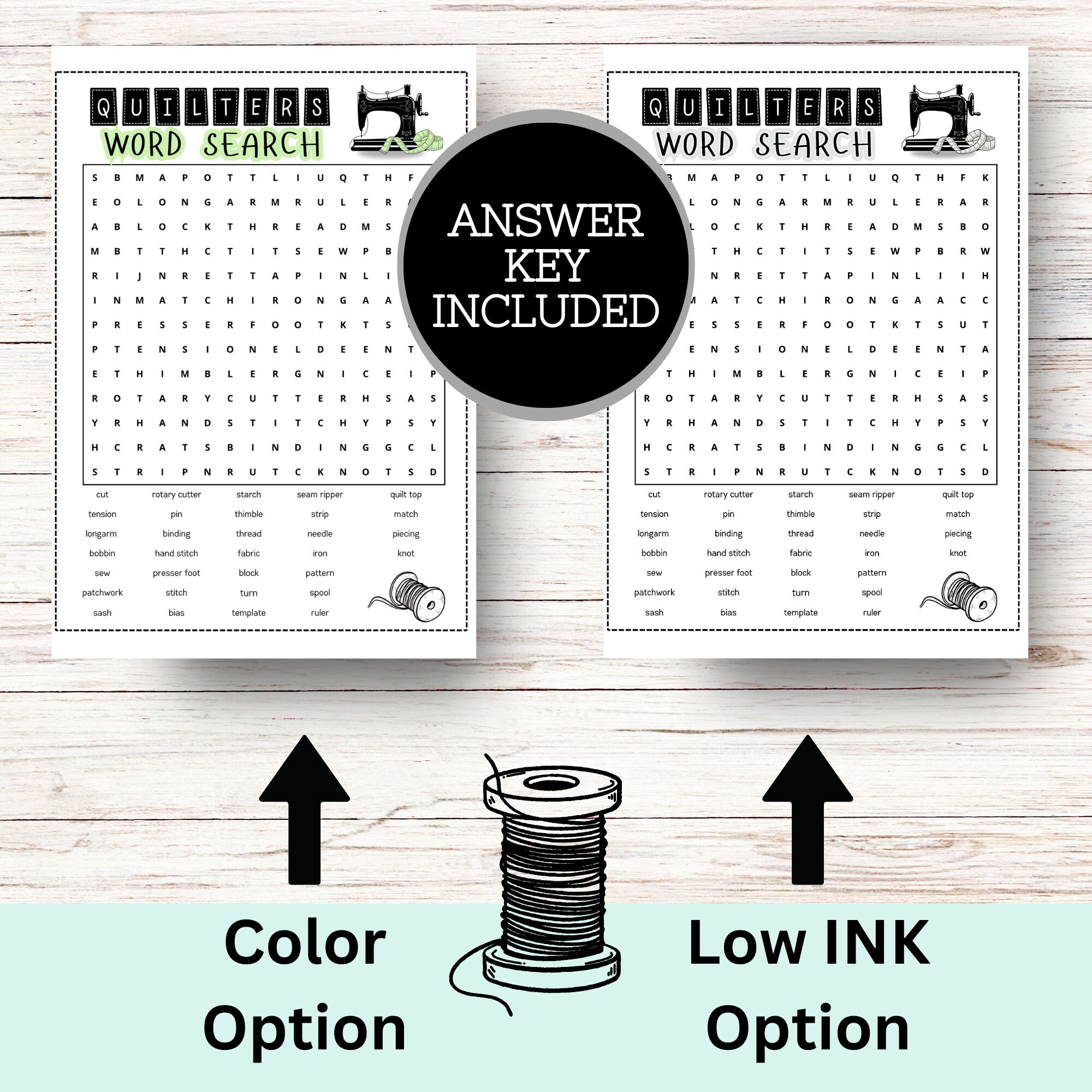 Quilt Game, Word Search, Word Game, Quilt Retreat Games, Quilt Guild ...