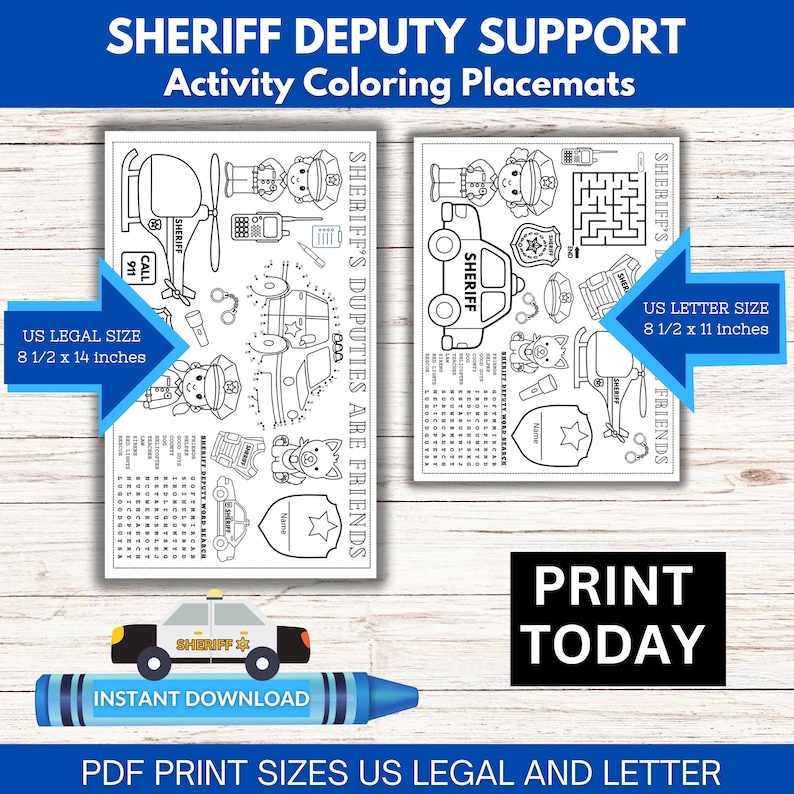 Sheriffs Deputy Coloring Pages, Police Support Activity Coloring ...