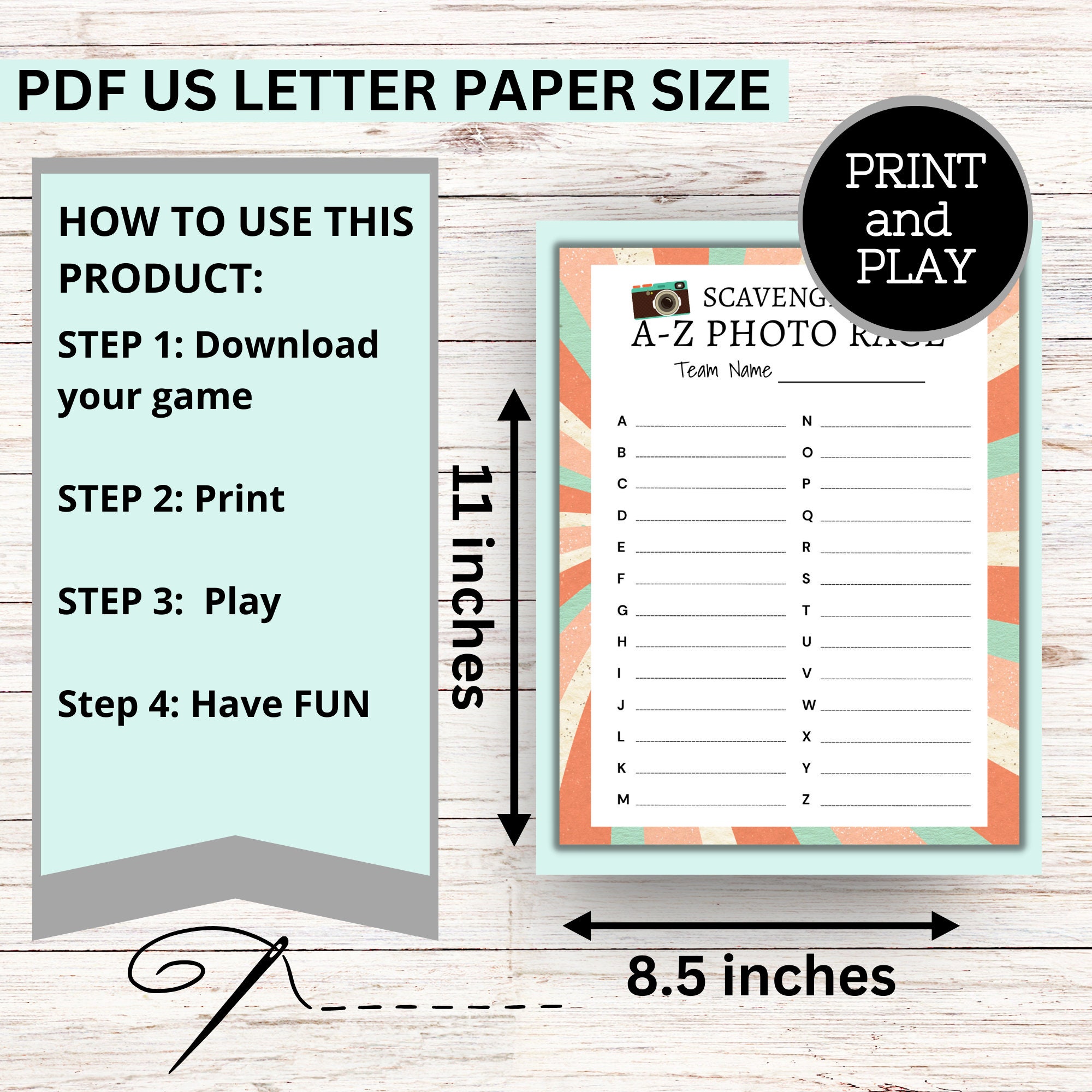 Photo Scavenger Hunt, Team Building Activities, Family Reunion Games ...