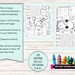 Easter Coloring Pages, Easter Placemats, Easter Activity Sheets, Easter ...