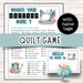 Quilt Trivia Game, Quilt Retreat Games, Quilt Guild Games, Retreat ...