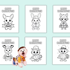 Halloween Coloring Pages, Pet Coloring Page, Fall Coloring Pages ...