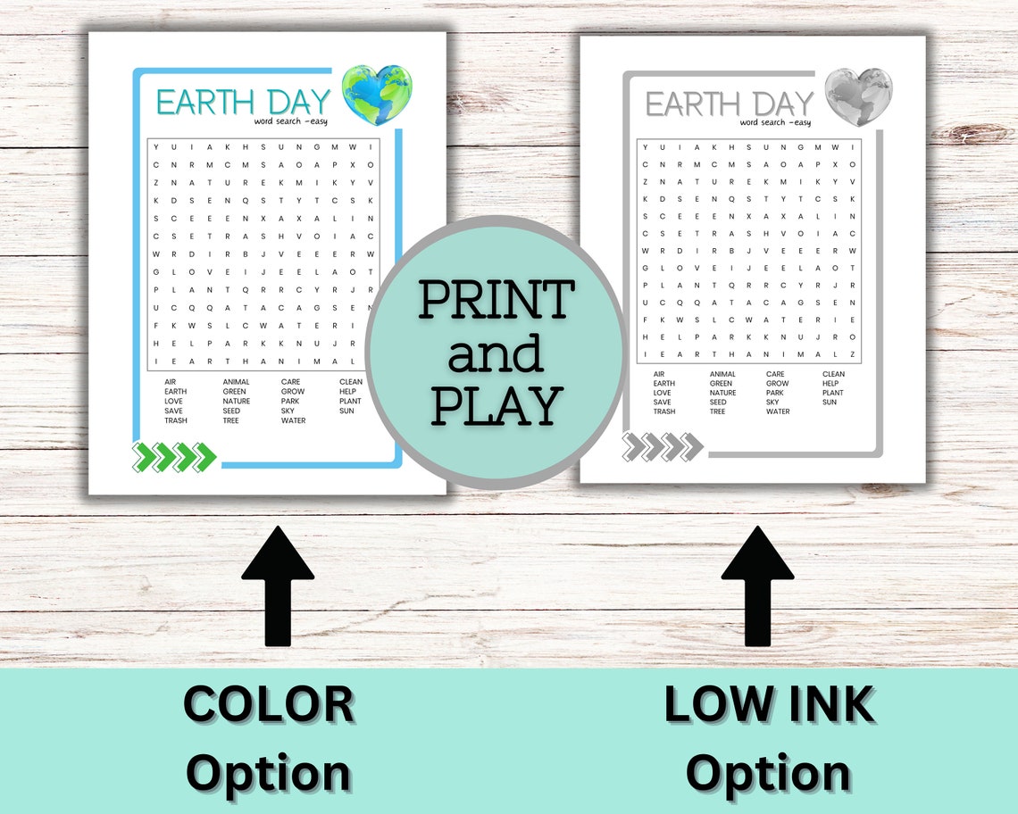 Whats Your Earth Day Name Game, Earth Day Word Search, Earth Day ...