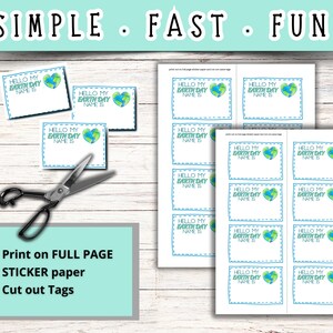 Whats Your Earth Day Name Game, Earth Day Word Search, Earth Day ...