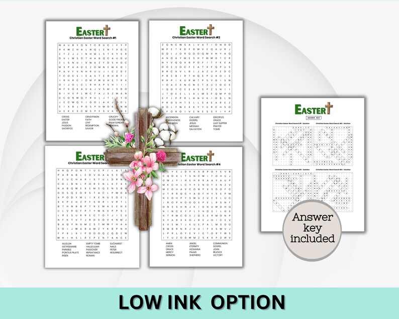 Christian Word Search, Easter Word Search, Bible Activity, Holy Week ...