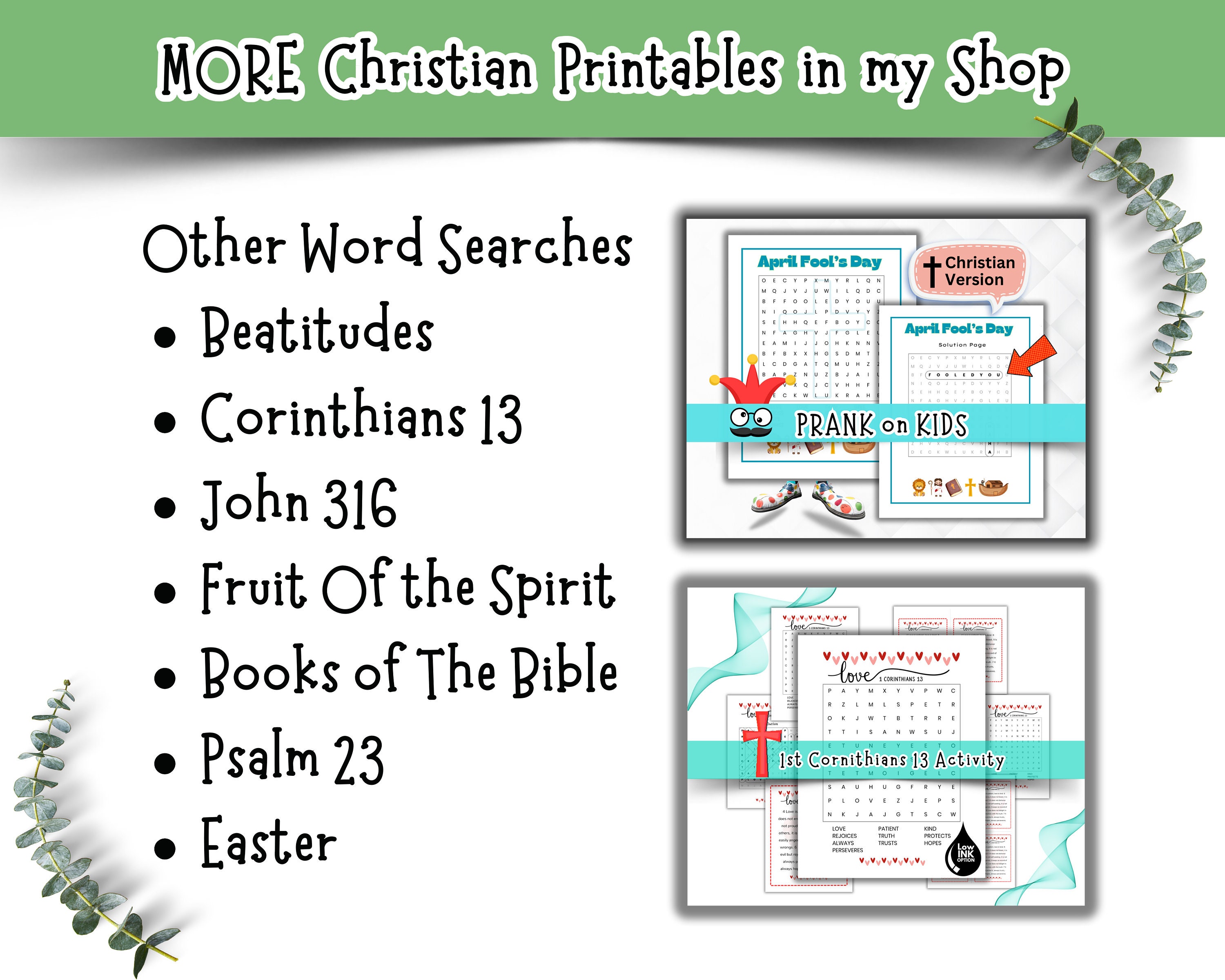 Psalm 23 Word Search, Psalm 23 for Kids, Youth Group Games, Bible Games ...