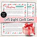 Christmas Left Right Game, Gift Exchange Game, Quilt Guild Games, Quilt ...