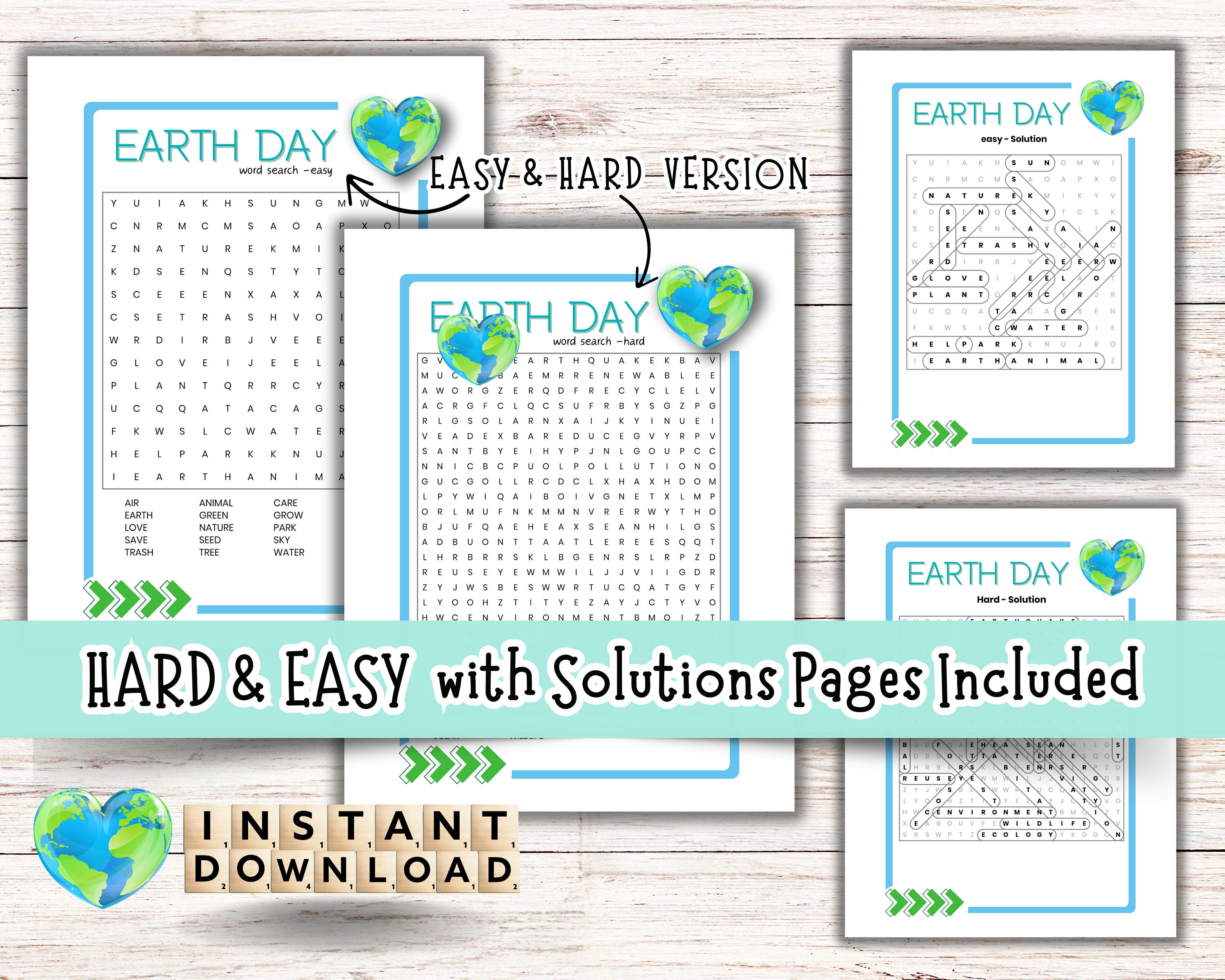 Whats Your Earth Day Name Game, Earth Day Word Search, Earth Day ...