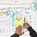 Easter Coloring Pages, Easter Placemats, Easter Activity Sheets, Easter ...
