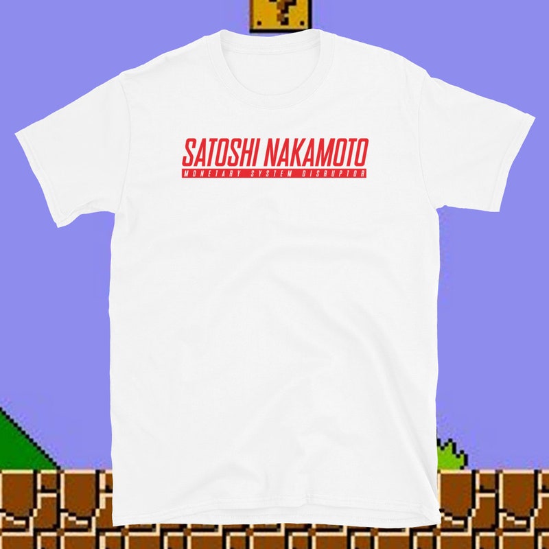 Satoshi Tshirt - Etsy