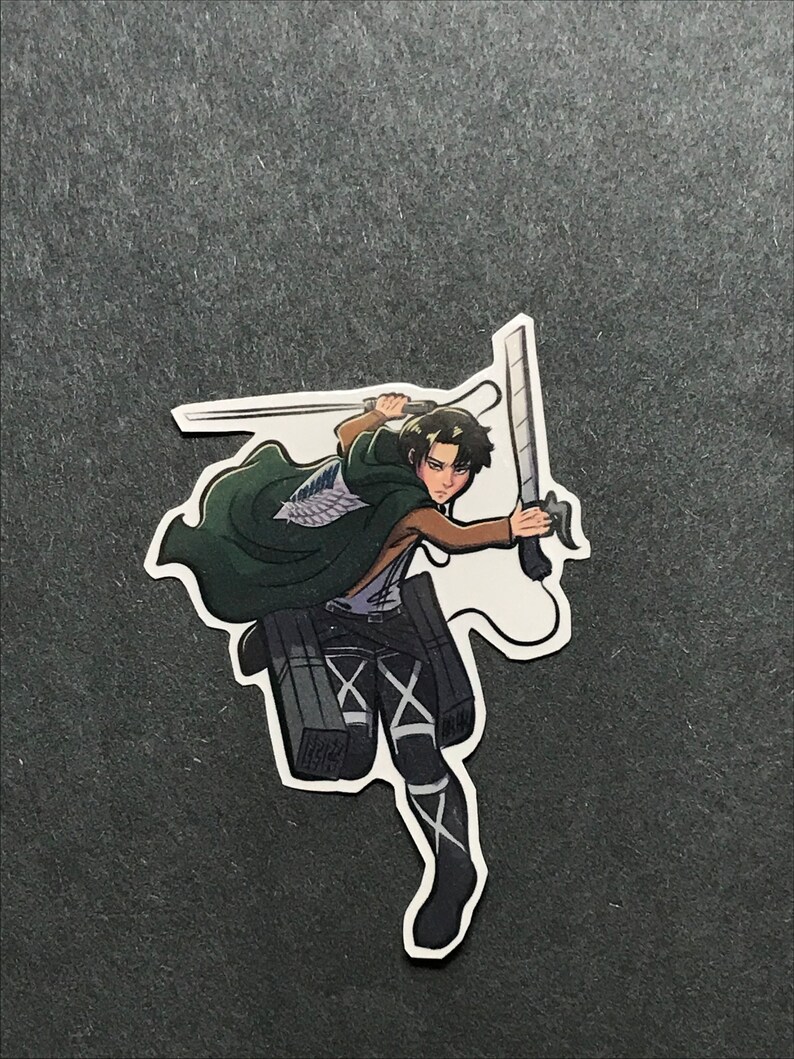 Levi Fanmade Handmade Vinyl Sticker Fanart AOT Sticker AOT Anime ...