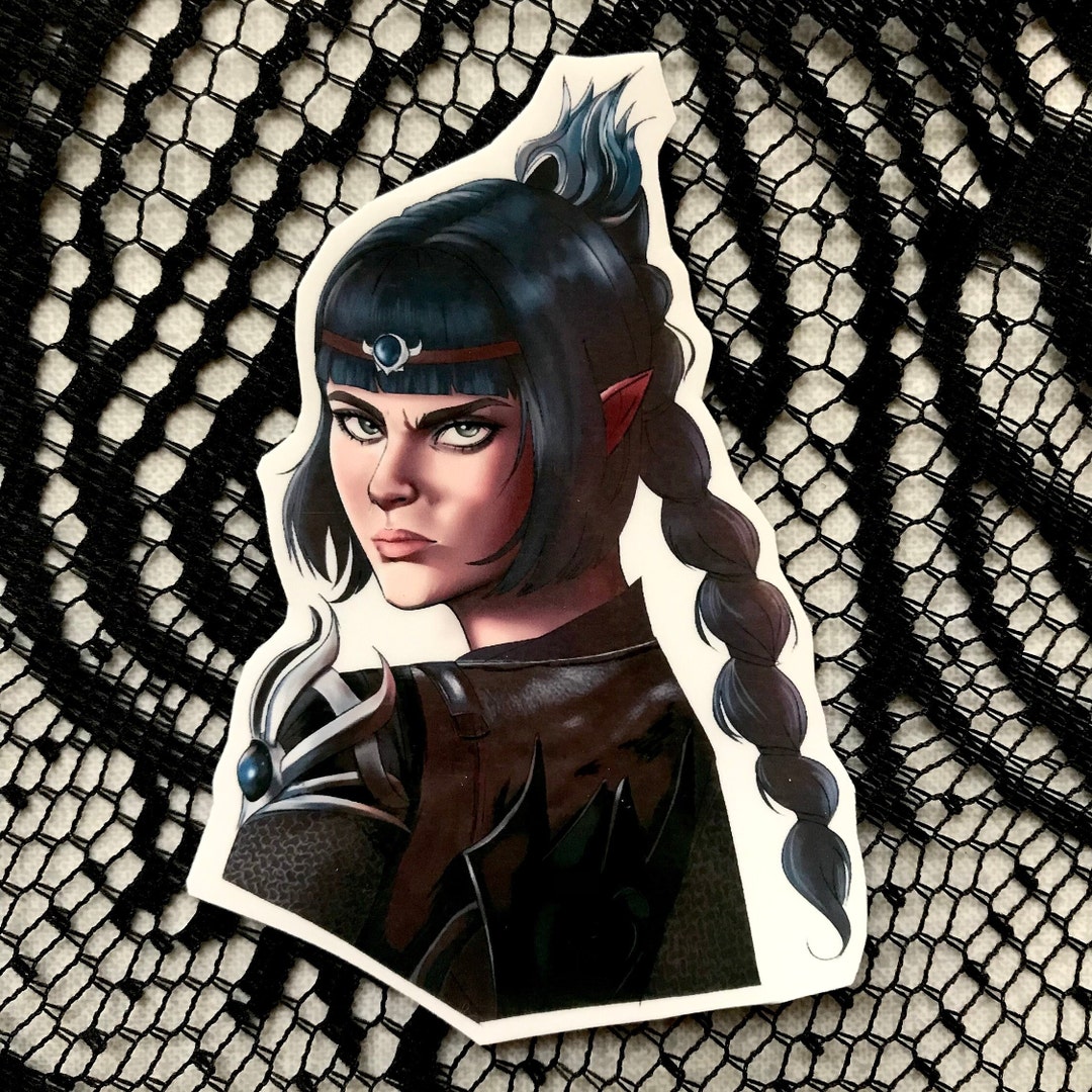 Shadowheart Handmade Vinyl Sticker Fanmade BG3 Sticker D&D Baldur's ...