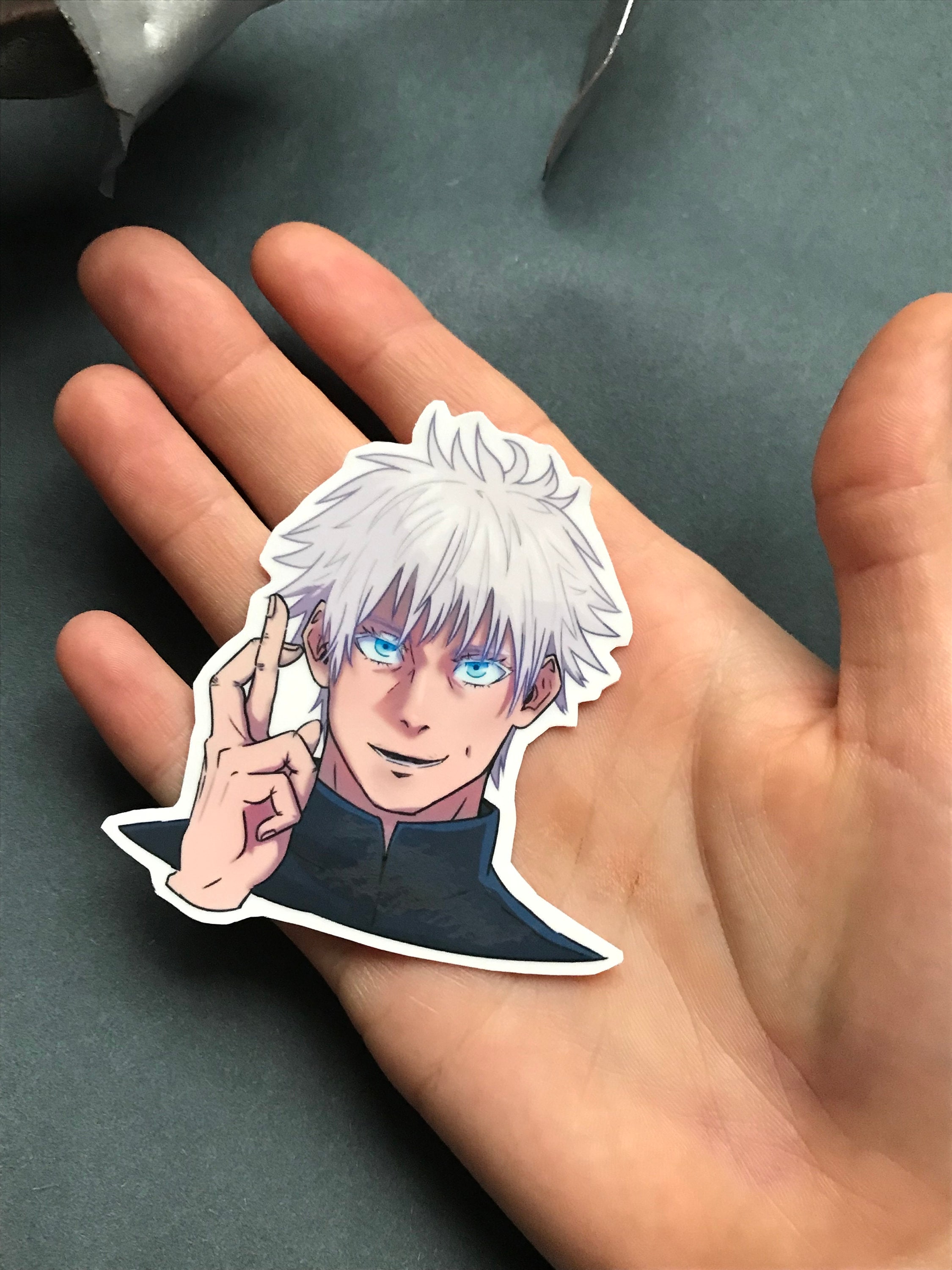 Gojo Satoru Vinyl Sticker Fanmade JJK Sticker Jujutsu Kaisen Anime ...